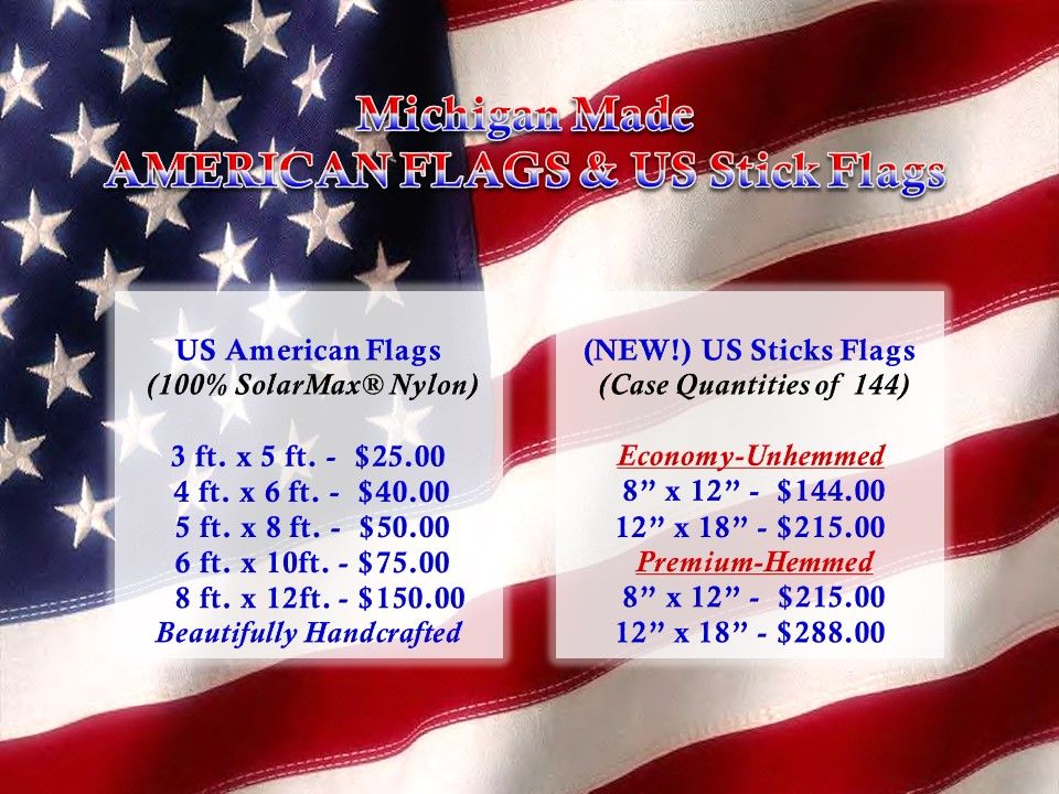 Flags - VFW Department of Michigan